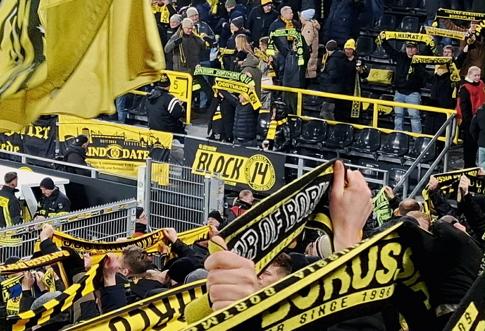 BVB Fanclub Borussen von Block 14